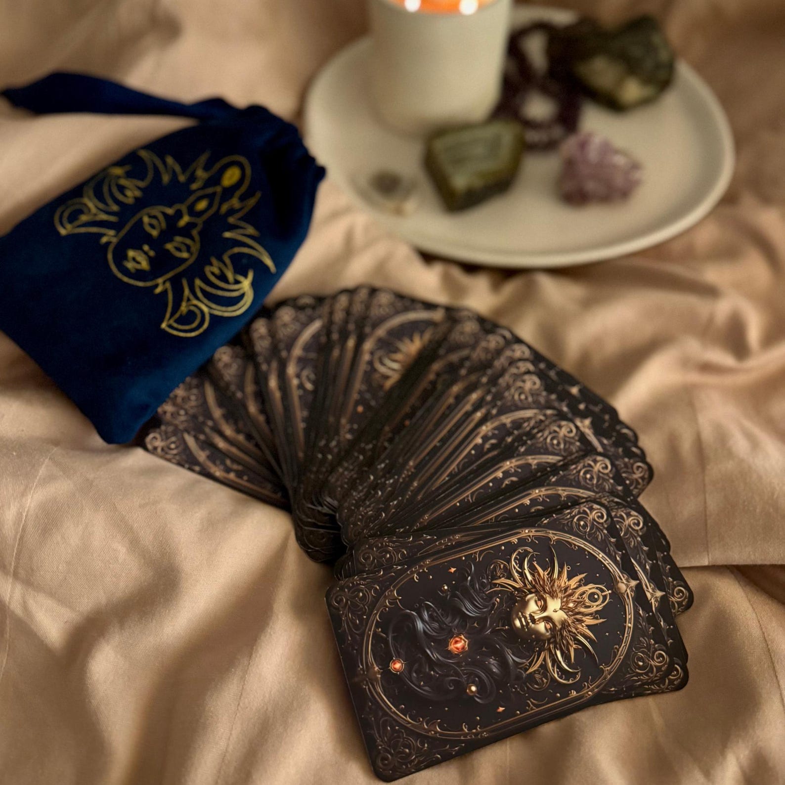 Fortuna Tarot Deck, Tarot Oracle Cards, Custom 78 Tarot Cards, Unique ...