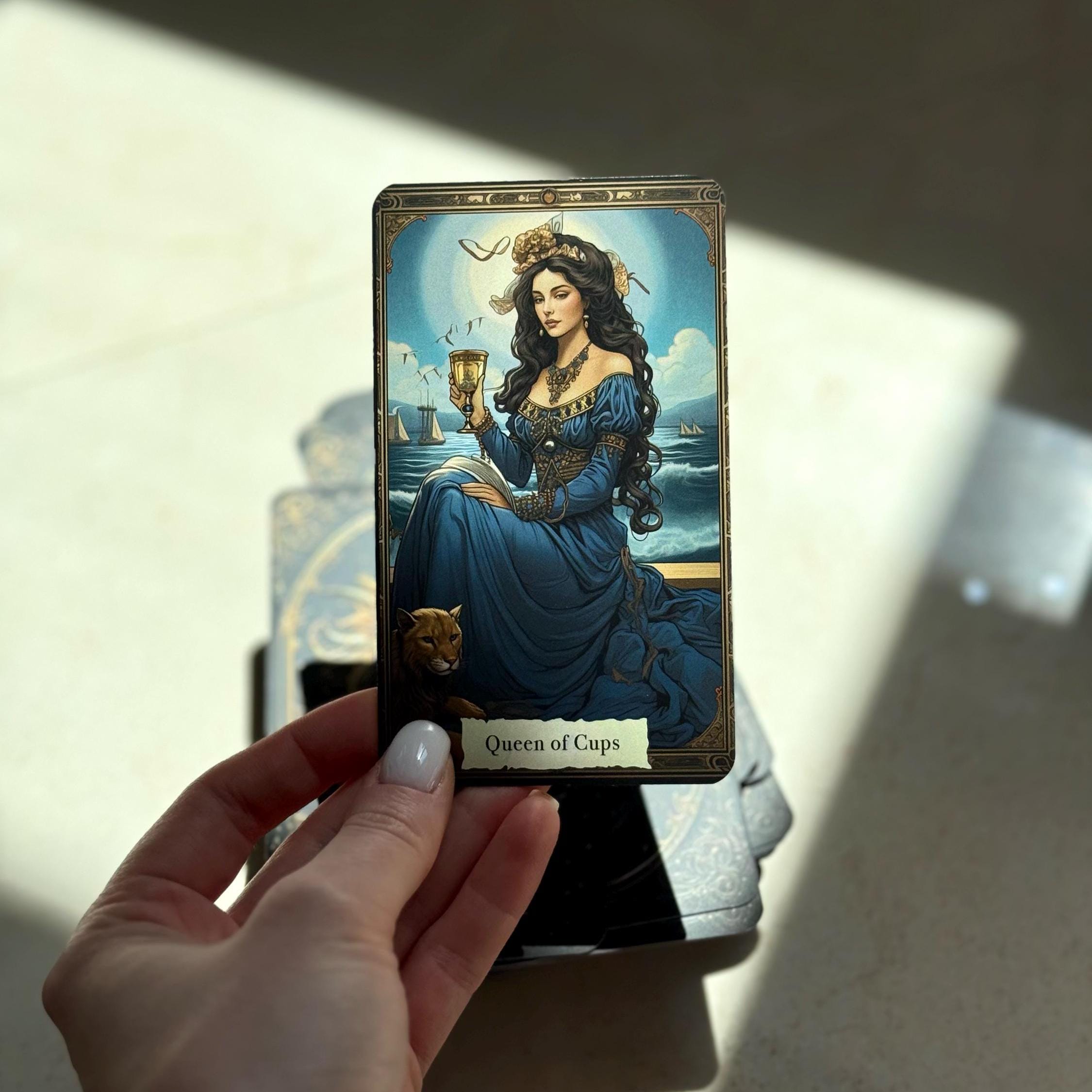 Fortuna Tarot Deck, Tarot Oracle Cards, Custom 78 Tarot Cards, Unique ...