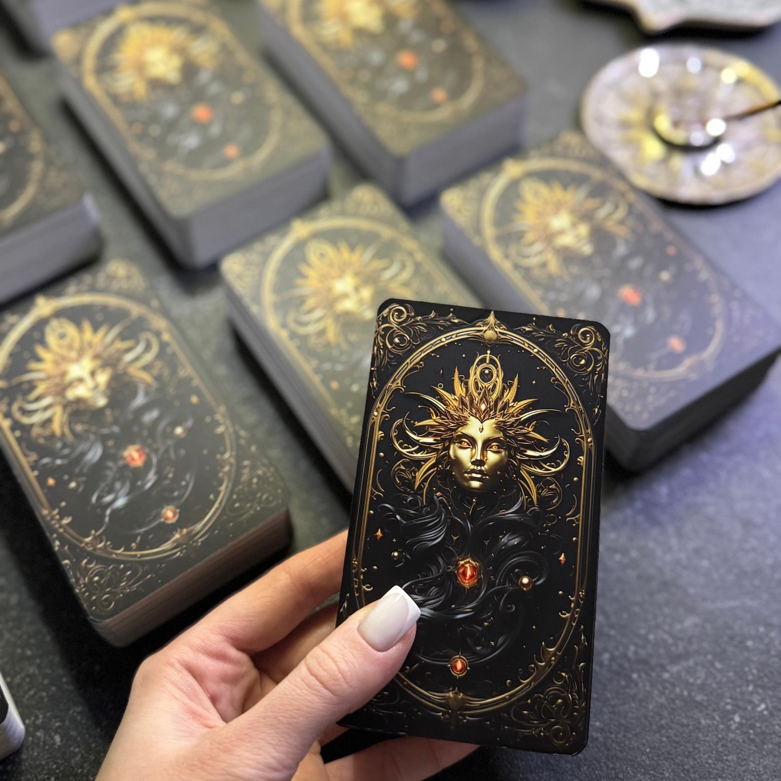 Fortuna Tarot Deck: Unique Tarot Card Deck With Digital Guidebook and ...