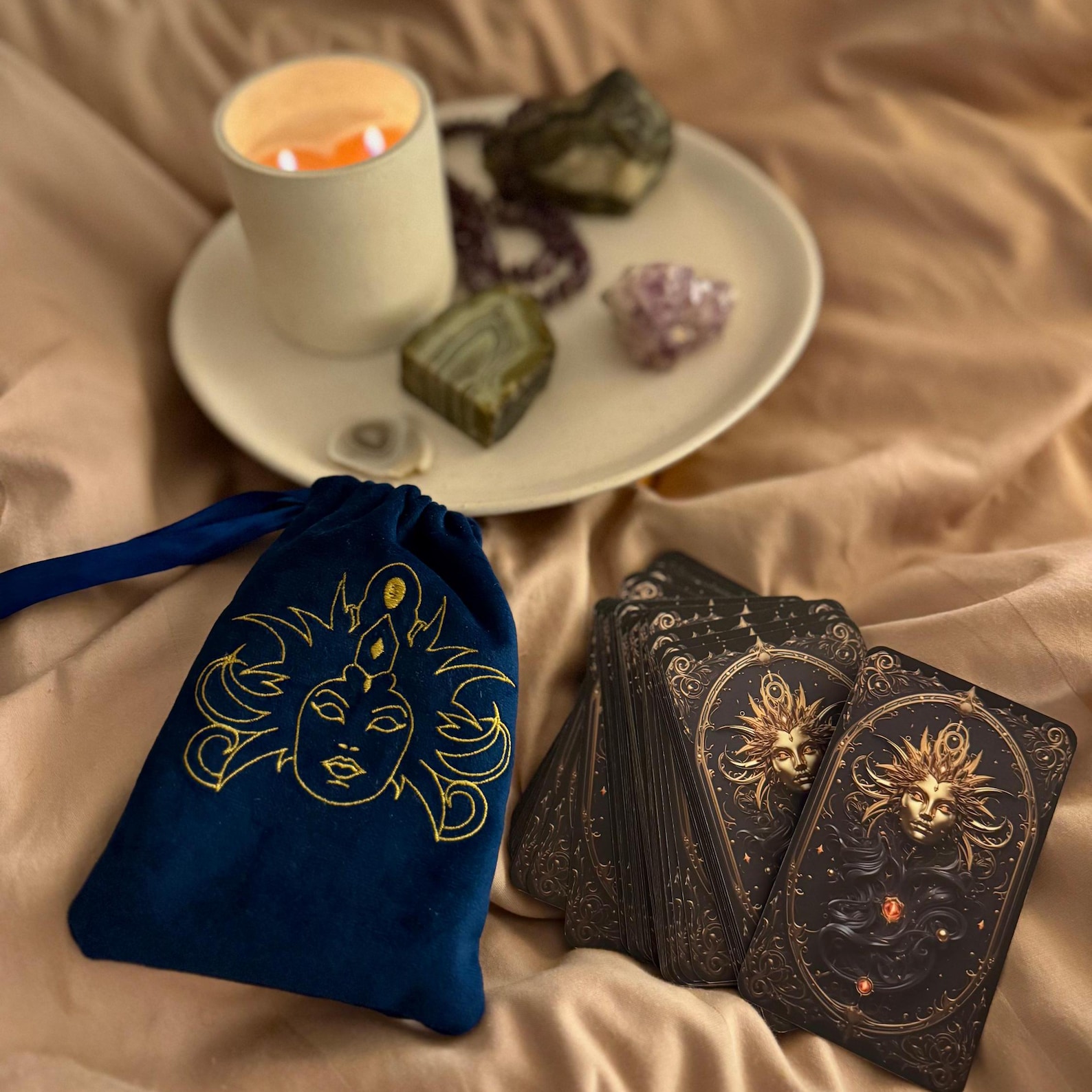 Fortuna Tarot Deck, Tarot Oracle Cards, Custom 78 Tarot Cards, Unique ...