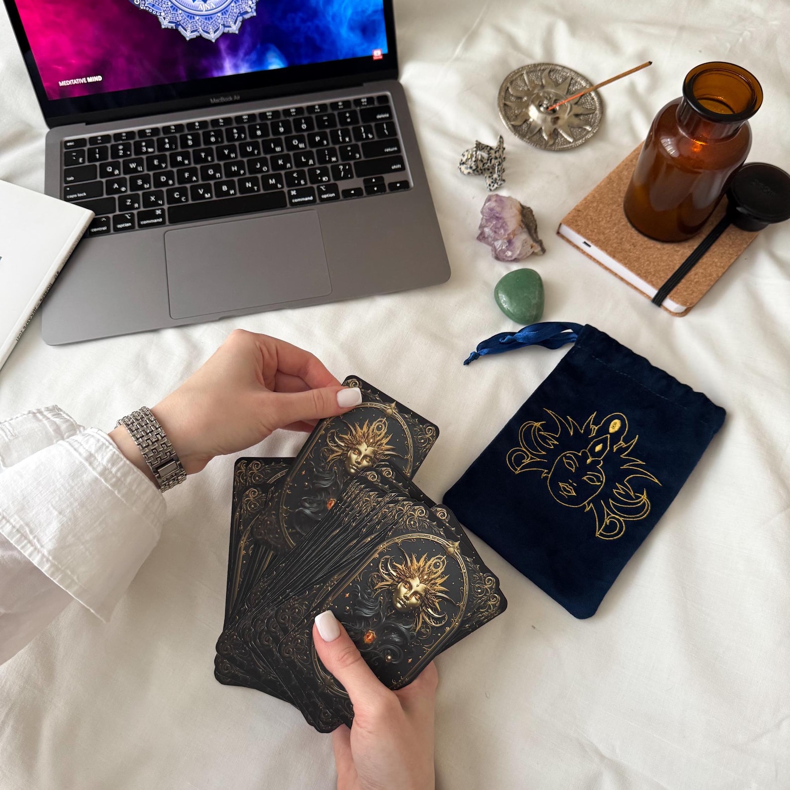 Fortuna Tarot Deck: Unique Tarot Card Deck With Digital Guidebook and ...