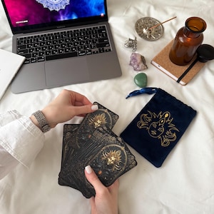 Fortuna Tarot Deck: Unique Tarot Card Deck With Digital Guidebook and ...