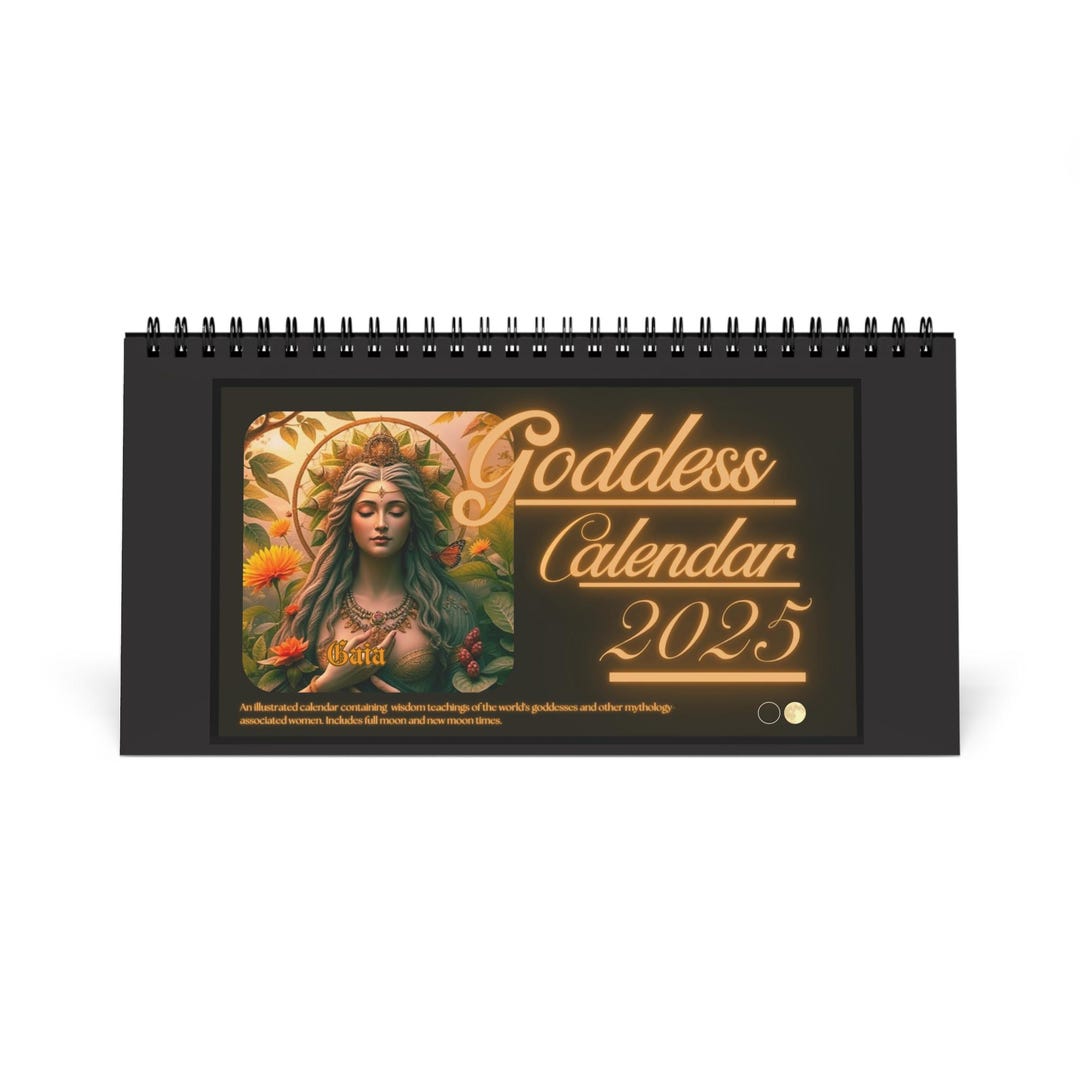 Goddess Calendar 2025, Wisdom Teachings of Goddesses, Moon Phases ...