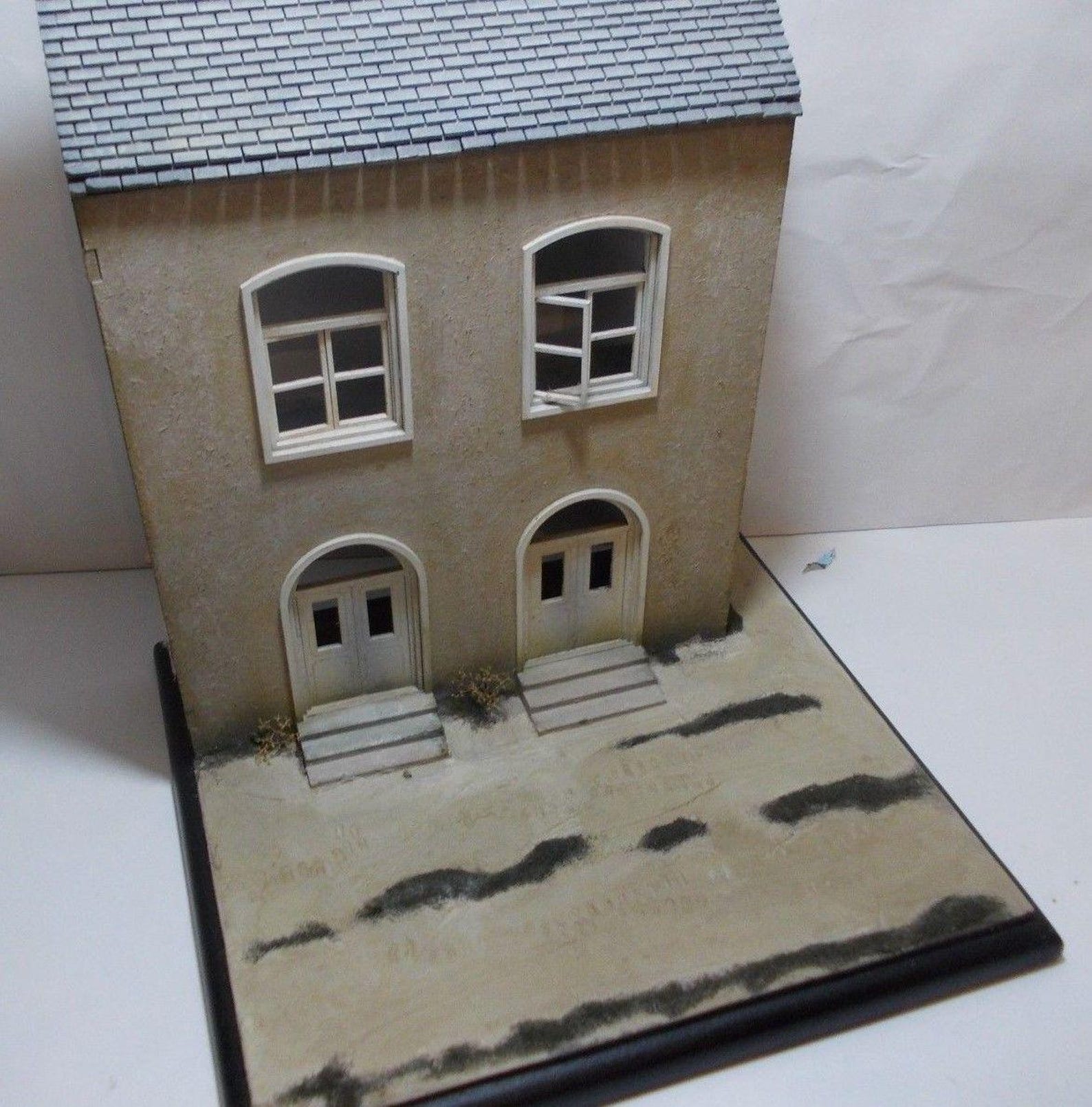 1/35 French Cafe Style Scale Building for Use With WW2 Diorama -brand ...