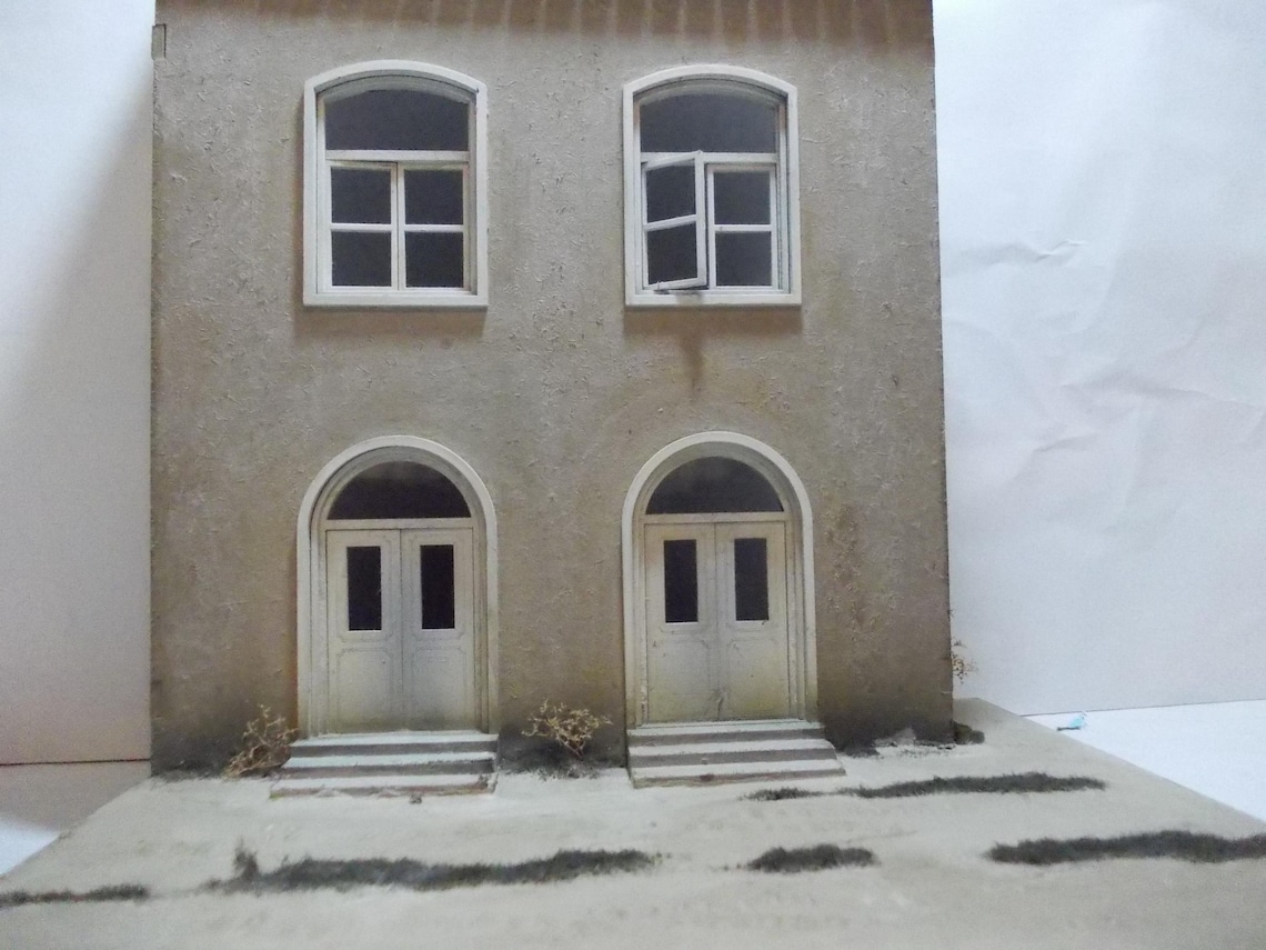 1/35 French Cafe Style Scale Building for Use With WW2 Diorama -brand ...