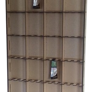 Paint Storage Rack Holds 60 X 75ml DALER & ROWNEY OIL Paints!!! - Etsy