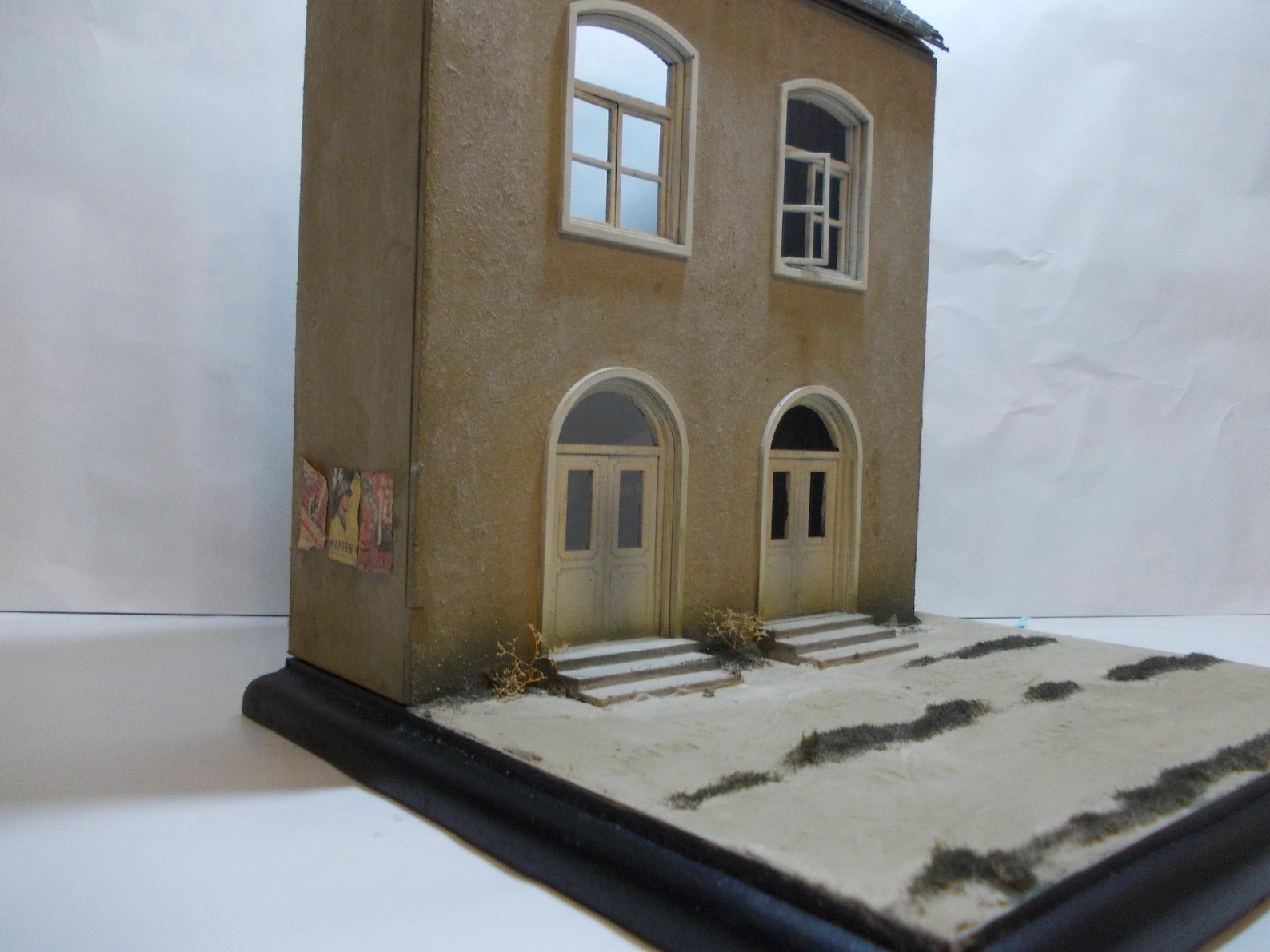 1/35 French Cafe Style Scale Building for Use With WW2 Diorama -brand ...