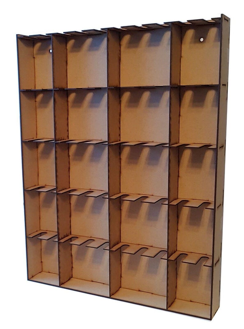 Paint Storage Rack 100 X 37ml WINDSOR & NEWTON PAINTS! Each Slot Holds ...
