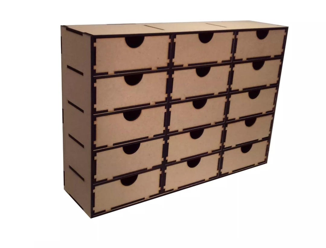 18 Drawer Storage Cabinet Unit for Modelling / Arts & Crafts Storage - Etsy
