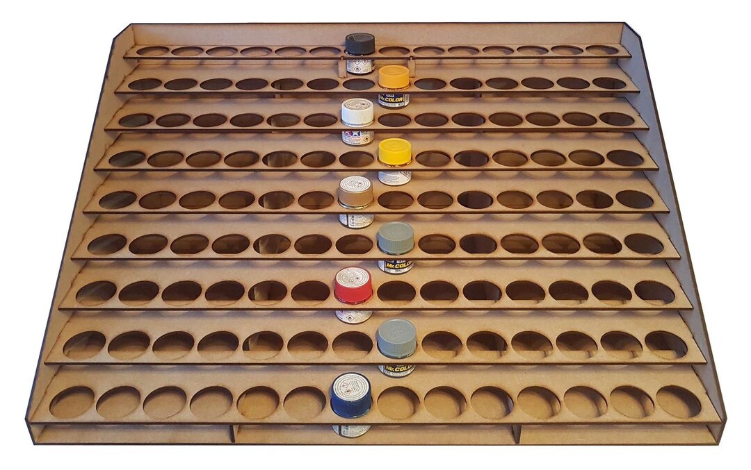 Paint Rack Designed for 126 Tamiya 10ml & Mr Hobby PAINT POTS! - Etsy