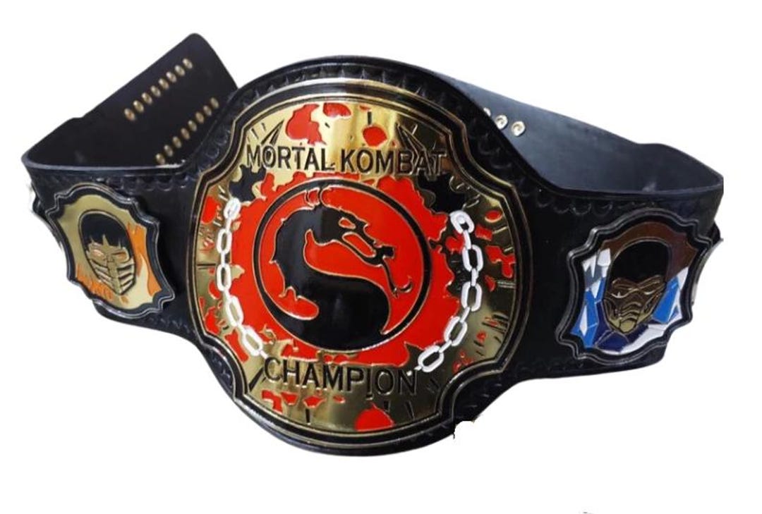 Mortal Kombat Championship Belt - Etsy