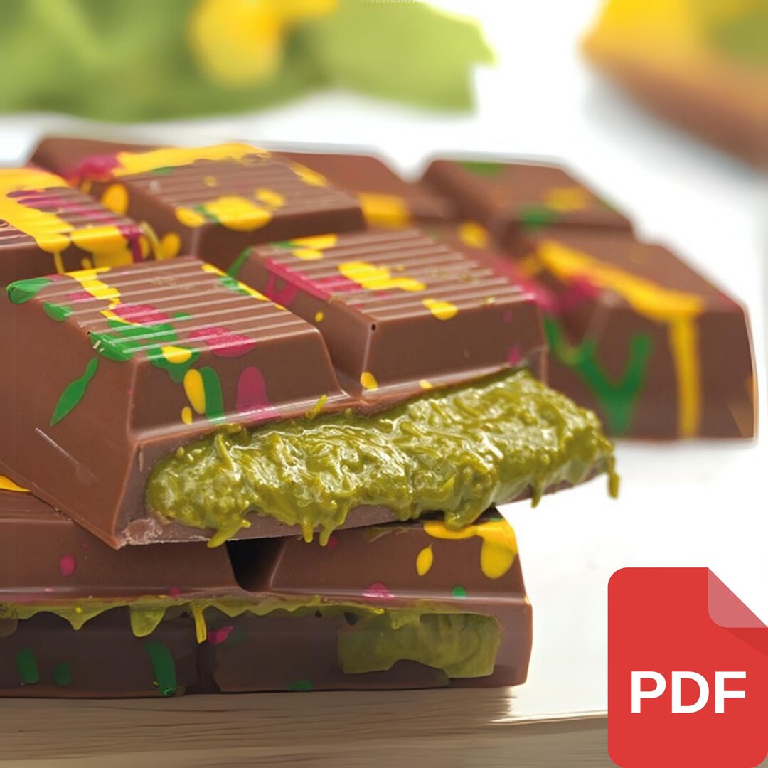 Dubai-inspired Chocolate Recipe Exotic Homemade Chocolate Guide Unique ...