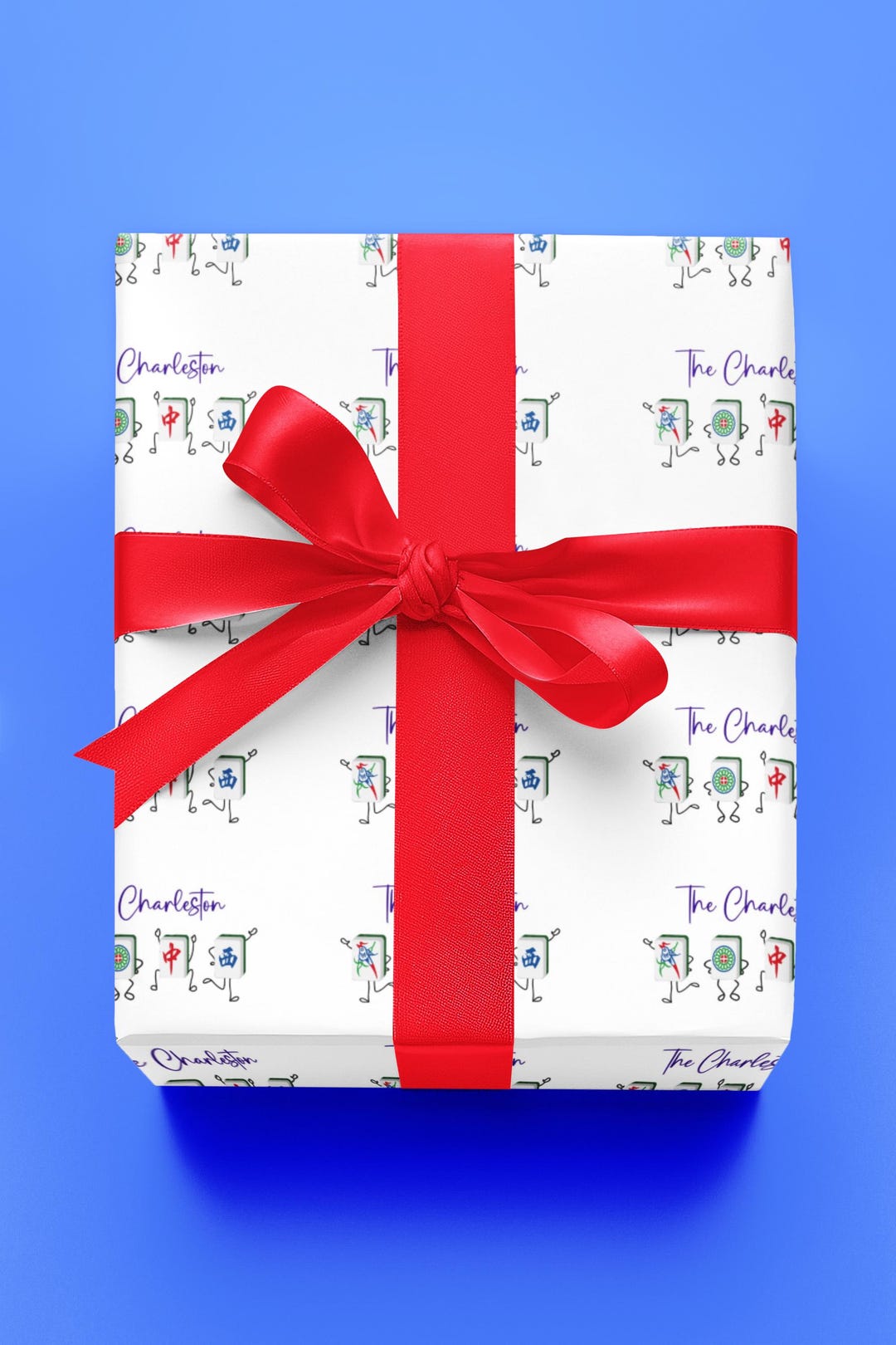 Mahjong Gift Wrap. Do the Charleston Mahjong Wrapping Paper, Chinese ...