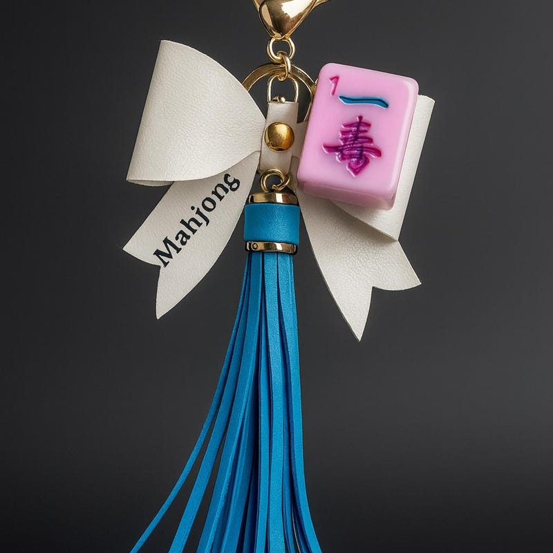 Mahjong Tile Purse Charm - Etsy