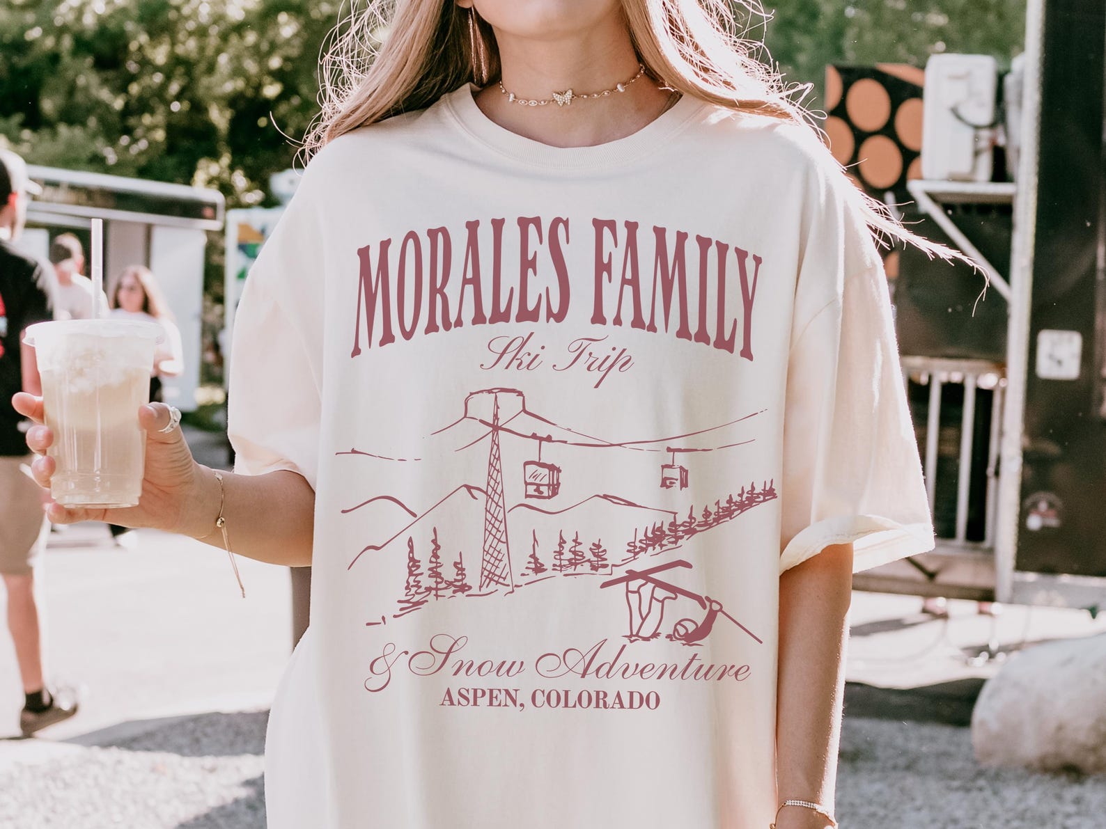 Ski Trip Shirts, Ski Resort Custom Shirts, Custom Ski Family Vacation ...