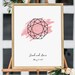 Wedding Welcome Sign Engagement Ring Personalized Reception - Etsy
