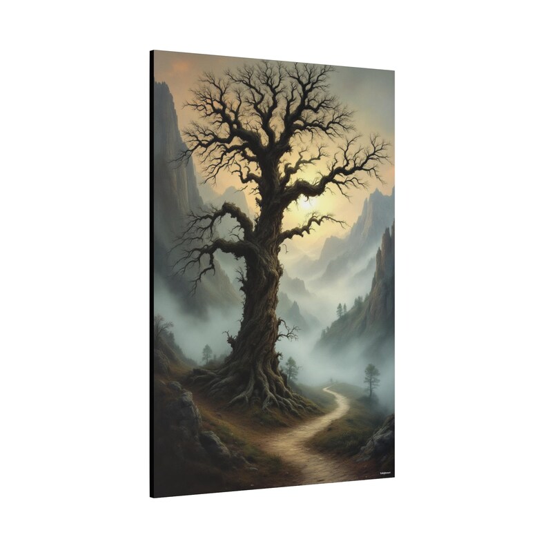 Mystical Tree Canvas Art - Etsy