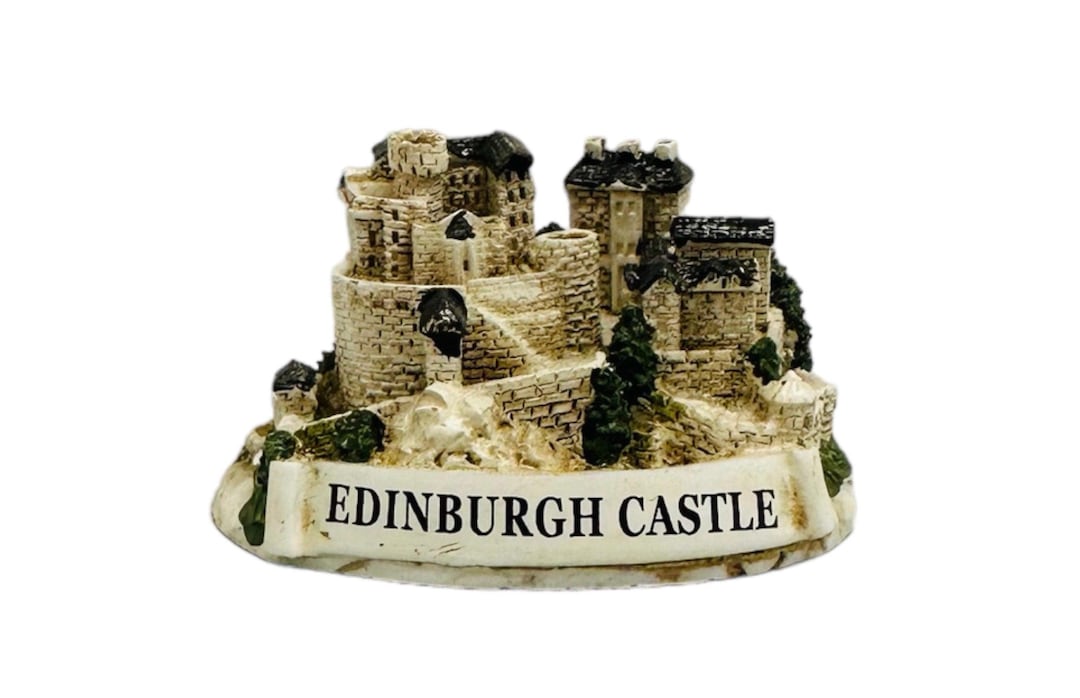 Edinburgh Castle Figurine - Resin Model - Edinburgh Castle Model ...