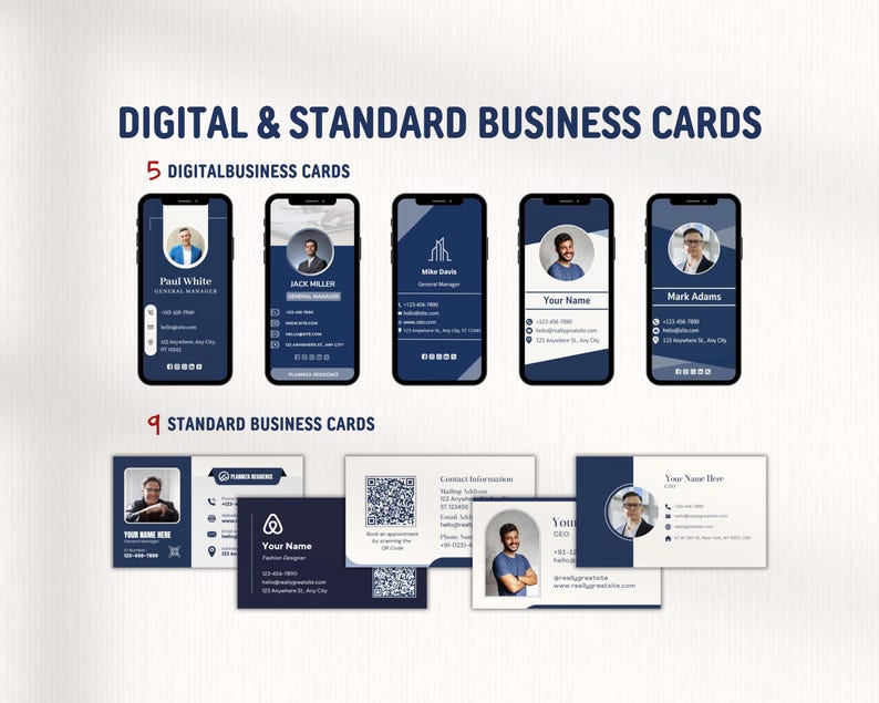 Blue Airbnb Welcome Book Template | Canva Editable Guidebook (digital ...