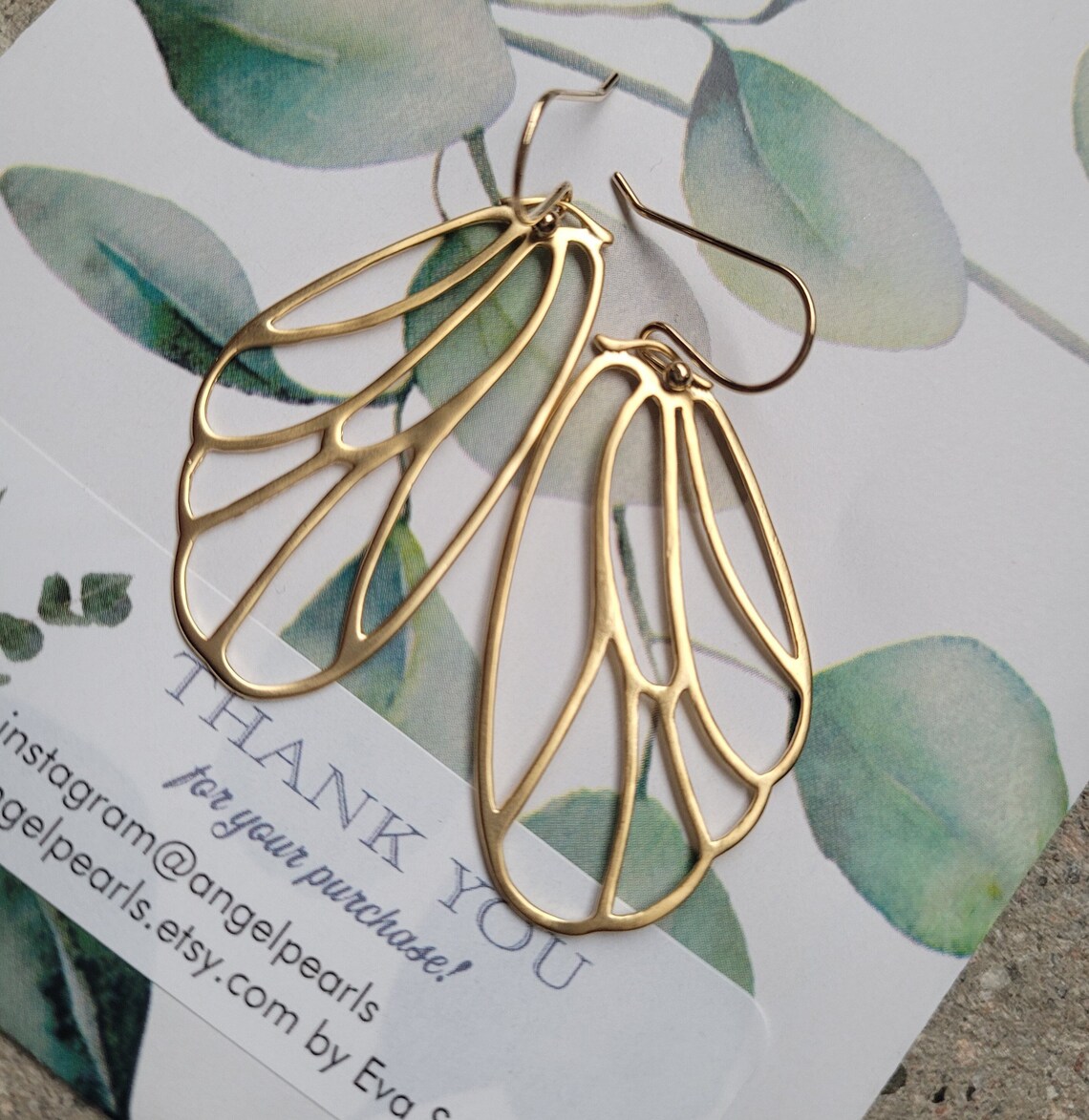 Butterfly Wing Jewelry,dragonfly Wing Earrings,unique Gift Christmas ...
