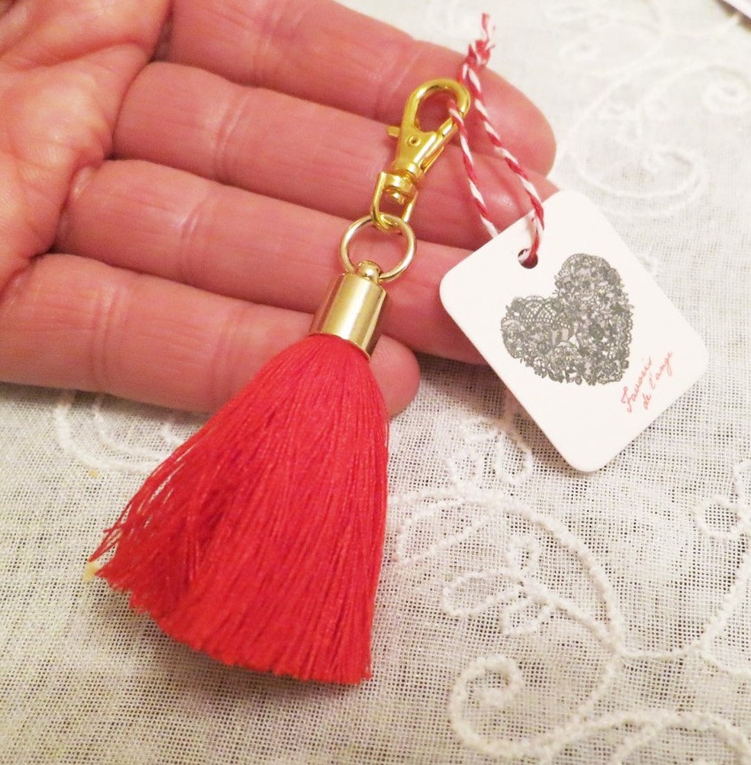Small Tassel Keychain,best Friend Holiday Gift,inspirational,purse ...