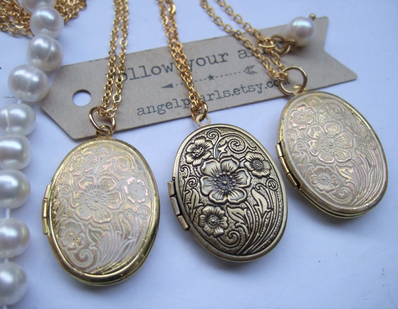 Personalized Locket Necklace,valentine's Gifts to Her,secret Message ...