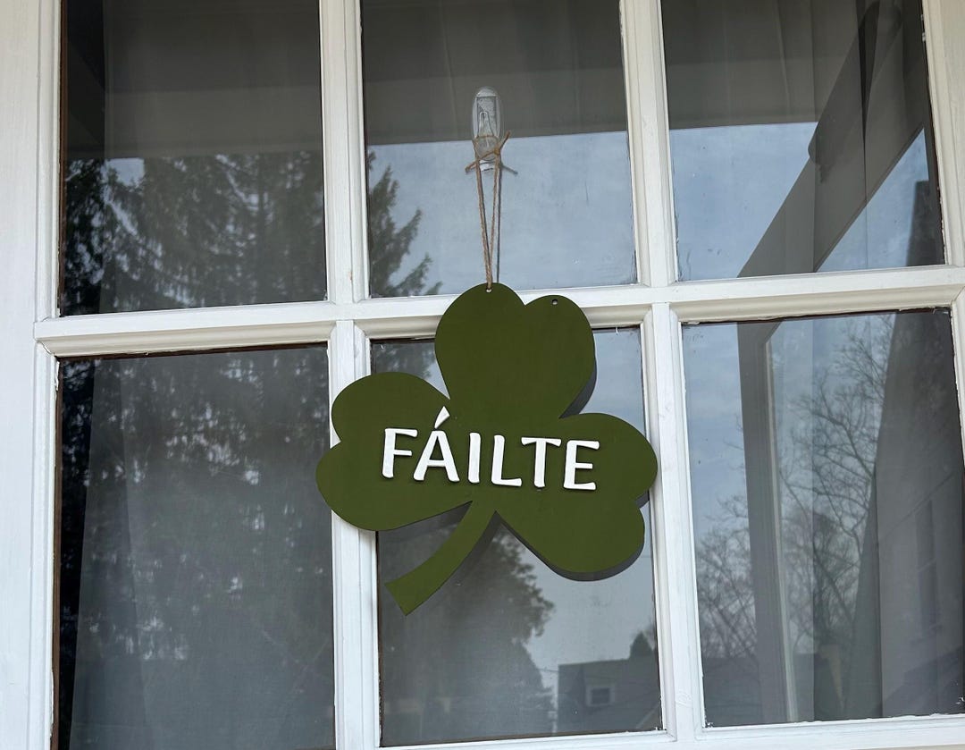 Failte Welcome Sign - Etsy