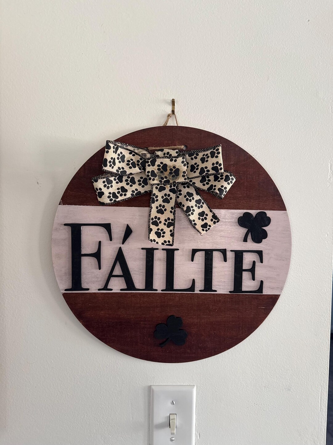 Failte Welcome Sign - Etsy