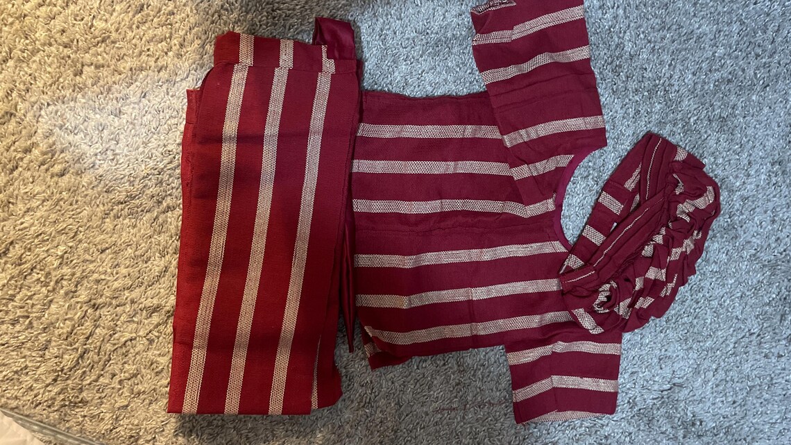 ASOOKE Outfits for Little Girls , African Attire for Kids, Asooke Iro ...