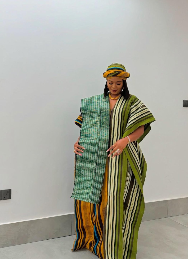 Classic Asooke Bubu, Boubou,african Aso Oke Boubou Gown, Nigerian ...