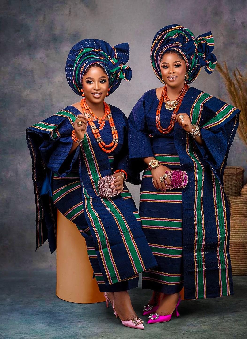 Classic Asooke Iro and Buba, Mother of the Bride and Groom Outfits ...