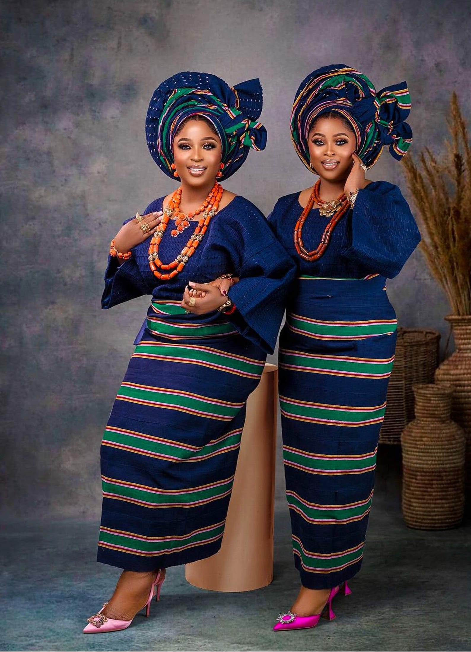Classic Asooke Iro and Buba, Mother of the Bride and Groom Outfits ...
