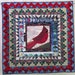 Quilt Pattern Cardinal, Paper Pieced Cardinal Quilt Block - Etsy