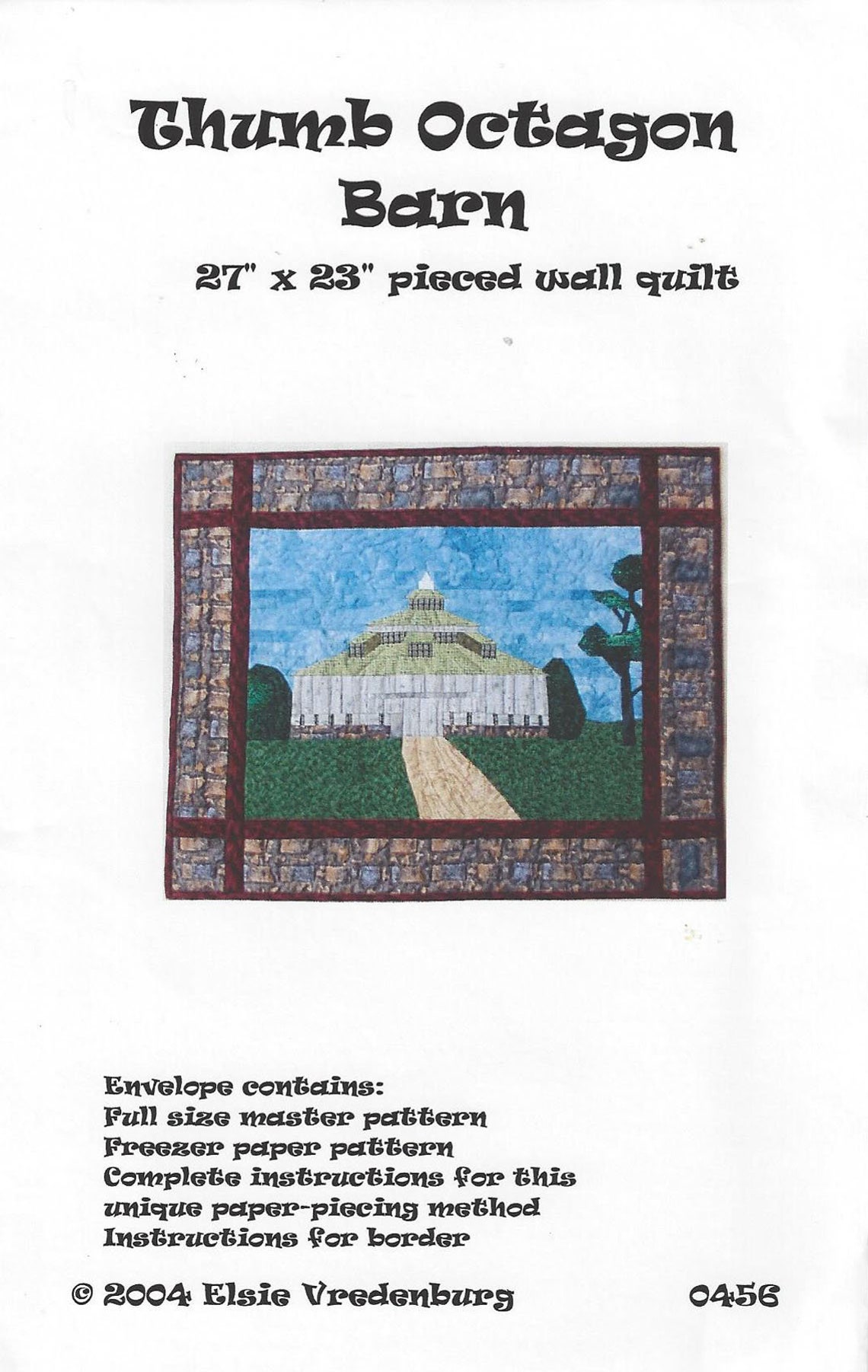 Quilt Pattern Barn Paper Pieced Barn Quilt Pattern - Etsy