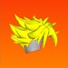 SSJ (super Saiyan) Trunks Hair Wig Pepakura Template - Etsy
