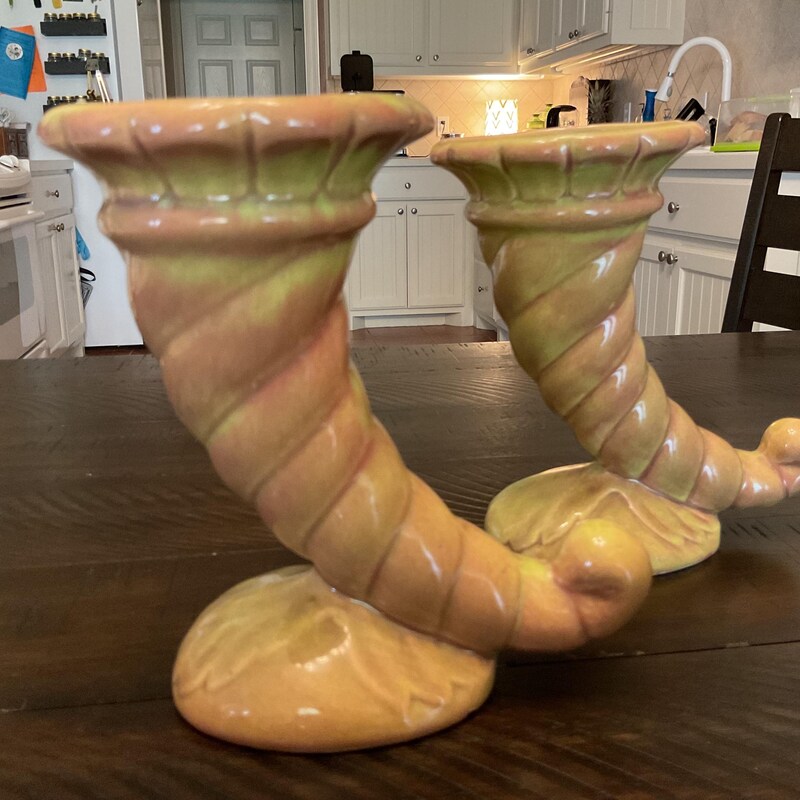 Cornucopia Vase - Etsy