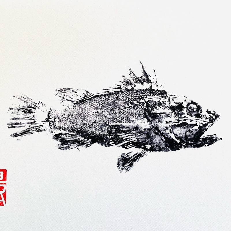 Gyotaku - Etsy