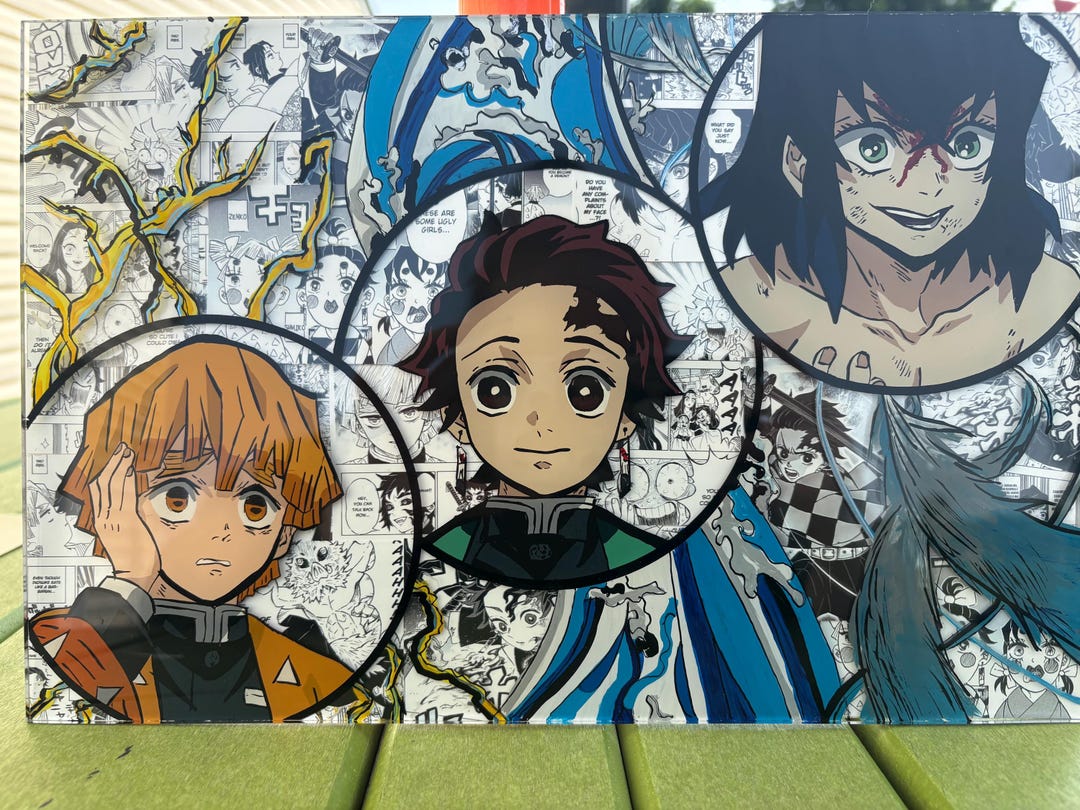Demon Slayer L Tanjiro L Zenitsu L Inosuke L Traveling Companions L ...
