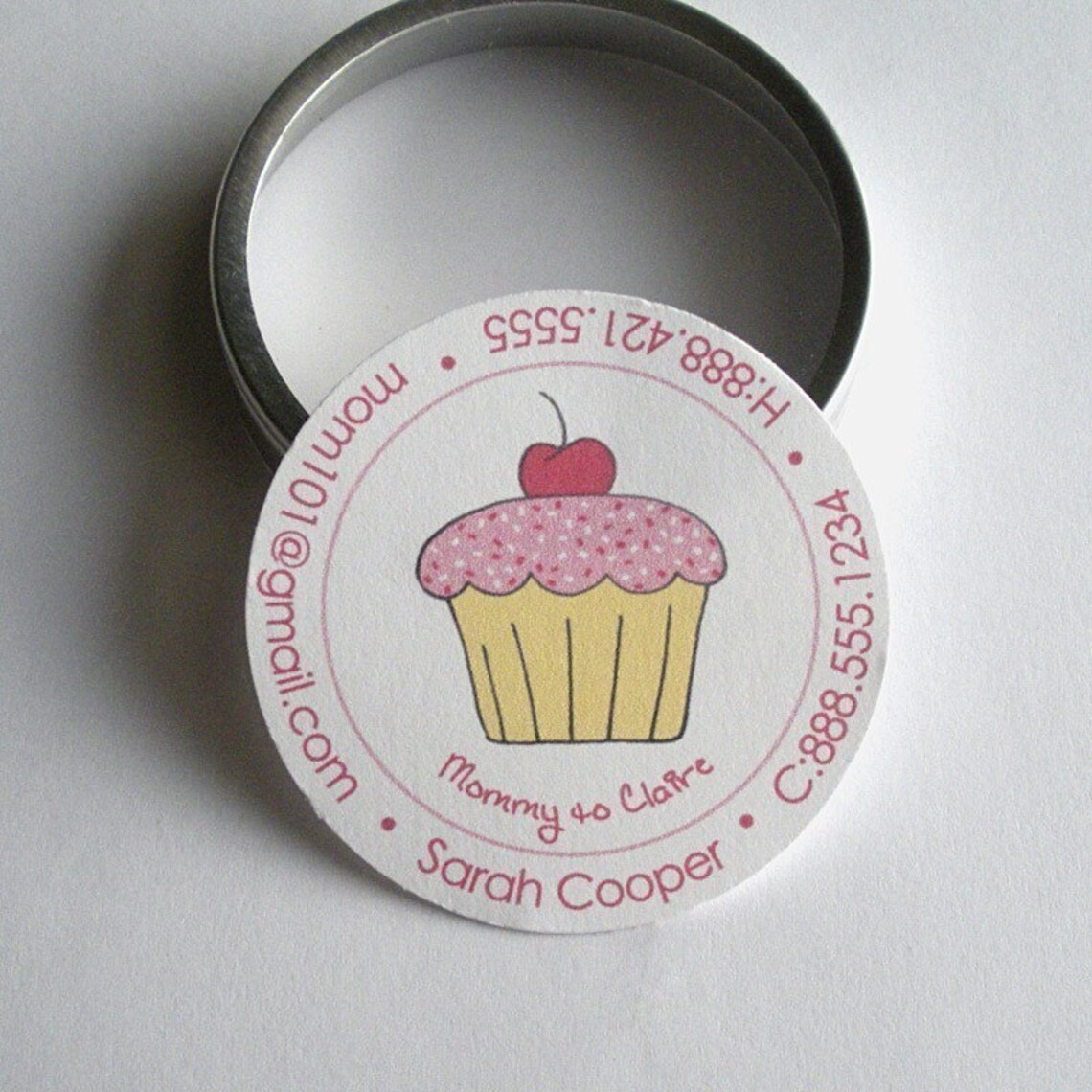 Cute Cupcake Custom Address Labels or Stickers - Etsy
