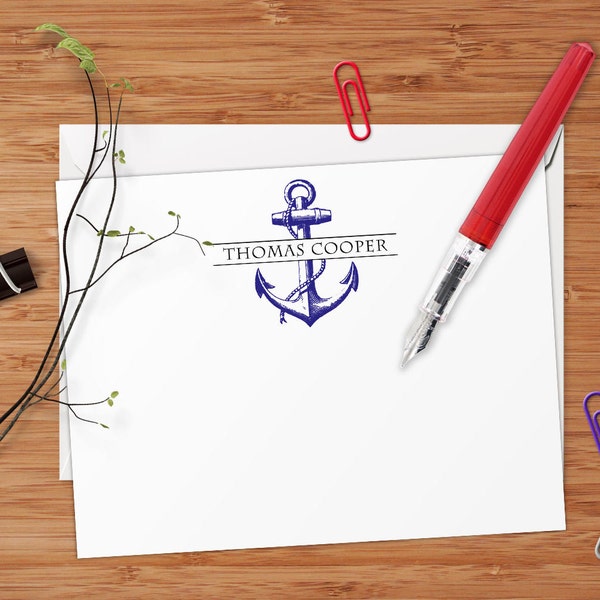 Nautical Note Cards - Etsy