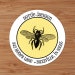 Buzzy Bee Custom Personalized Address Labels or Stickers - Etsy