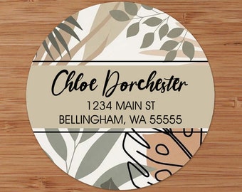 Boho Chic Custom Address Labels or Stickers - Etsy