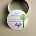 Jessi mod Bird and Tree 50 CUSTOMIZABLE Round Calling | Etsy