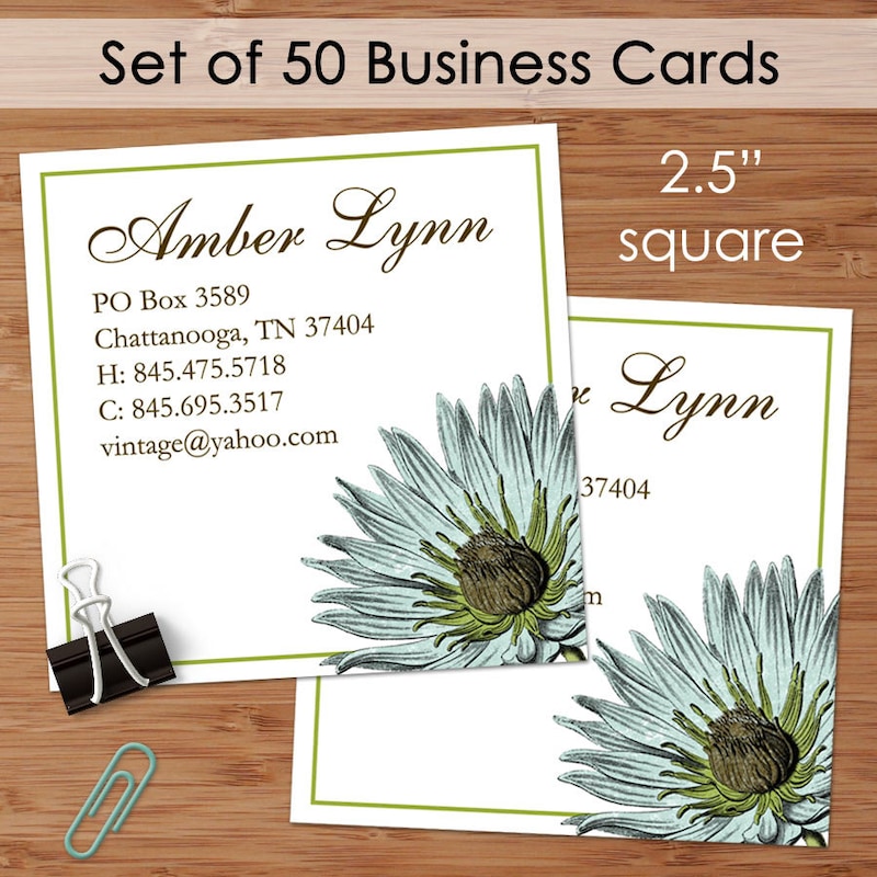 Calling Card Design - Etsy