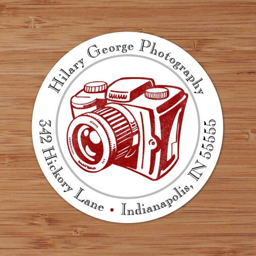 Classic Camera - Custom Address Labels or Stickers - Etsy