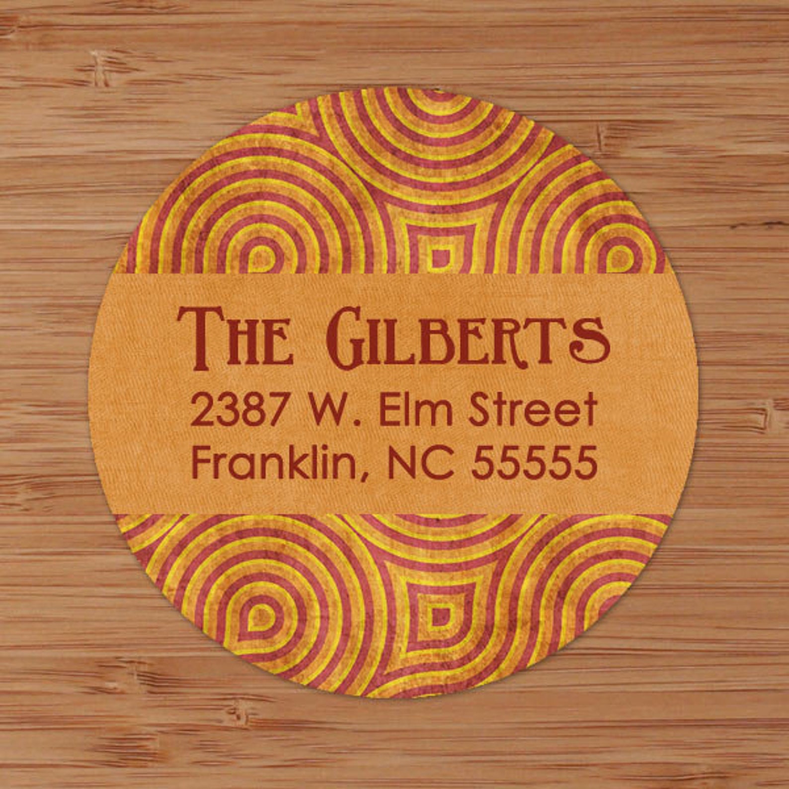 Art Deco I Custom Address Labels or Stickers - Etsy