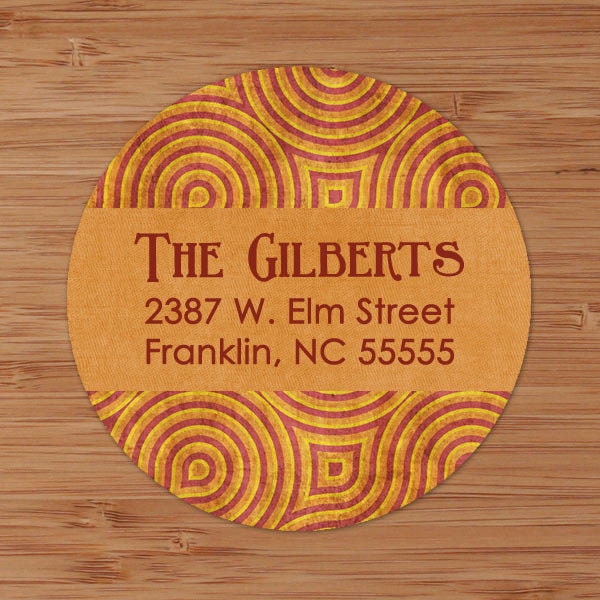 Art Deco I Custom Address Labels or Stickers | Etsy