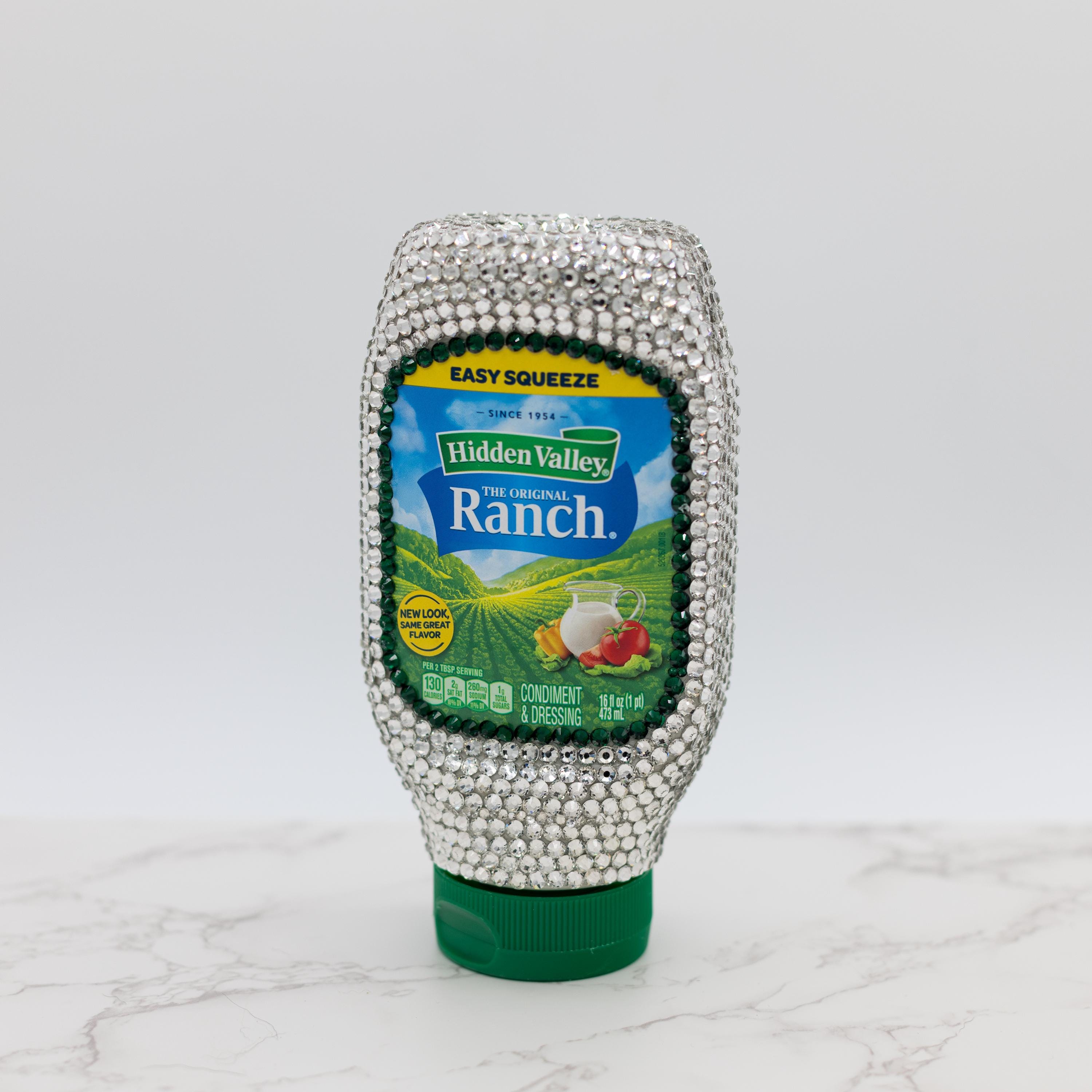 Sparkle and Savor: the Bedazzled Ranch Bottle | Bling & Glass ...