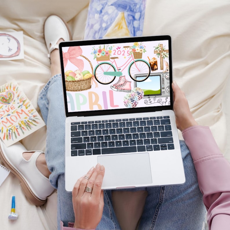 2025 Desktop Screensaver Template | Digital Download (for Canva Pro ...