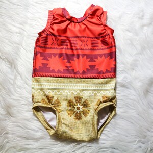 Polynesian Princess Leotard or Skirted Leotard, Way Finder Princess ...